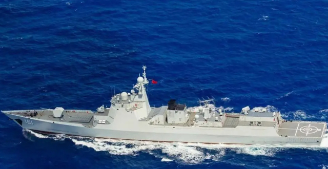 中俄举行联合演习，052D驱逐舰进入芬兰湾_腾讯新闻