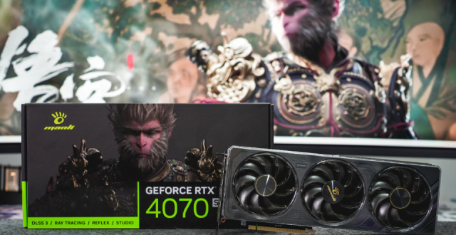天命之力加持！万丽RTX 4070S OC《黑神话:悟空》定制限量版显卡实测_腾讯新闻