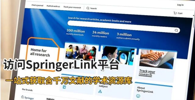 全新SpringerLink平台，一站式访问1600w+学术资源︱ 年度进展报告亮点篇3_腾讯新闻