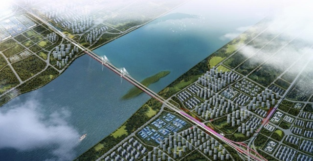 武汉再添一座公铁两用桥！武汉枢纽直通线关键节点启动建设_腾讯新闻