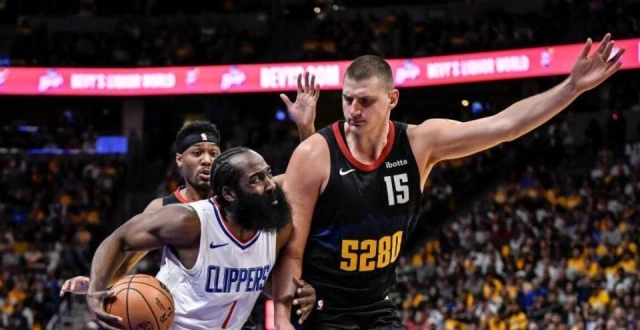 NBA战11场，CCTV5无直播，掘金VS快船，约基奇+哈登等亮相_腾讯新闻