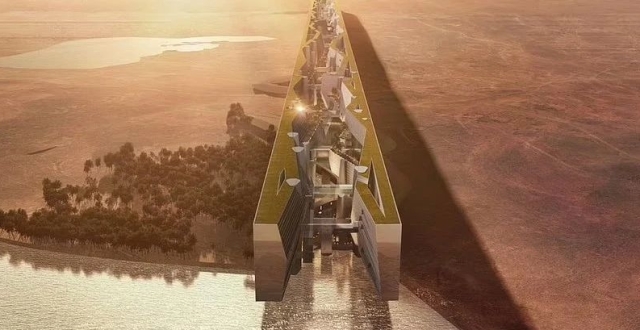 沙特阿拉伯使用1万亿美元，打造长120公里，可居住500万人的超常规未来之城_腾讯新闻