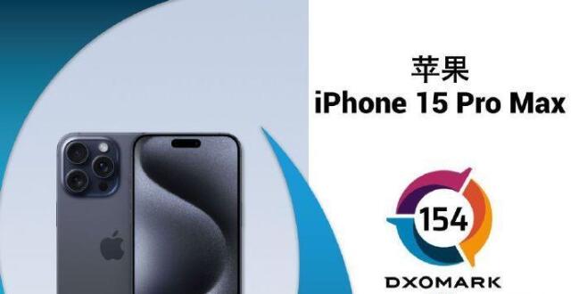 DXO公布iPhone 15 Pro Max影像得分：154不及华为P60 Pro_腾讯新闻