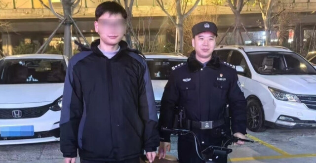 男子不慎“遗失”电动车，民警快速寻回_腾讯新闻