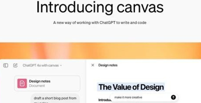 刚刚，ChatGPT史诗级大更新！超强编程、写作—Canvas_腾讯新闻