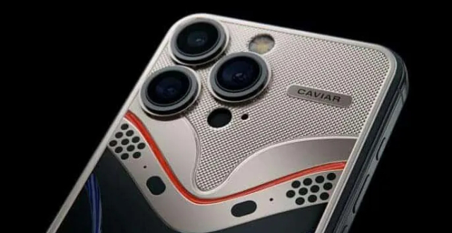 Caviar推出“Vision Pro版”iPhone 15 Pro_腾讯新闻