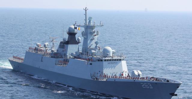 中国率11国军舰捧场，巴铁举行海上军演，高调秀出升级版054A_腾讯新闻