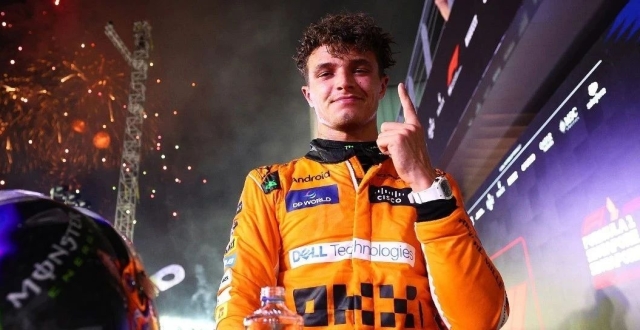 F1新加坡站诺里斯夺冠！本赛季WDC真的还有悬念！？_腾讯新闻