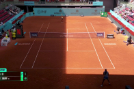 WTA1000马德里站1/16决赛：李安vs高芙丨回到同一起跑线！李安追求高难度正手直线出现失误被回破_腾讯新闻