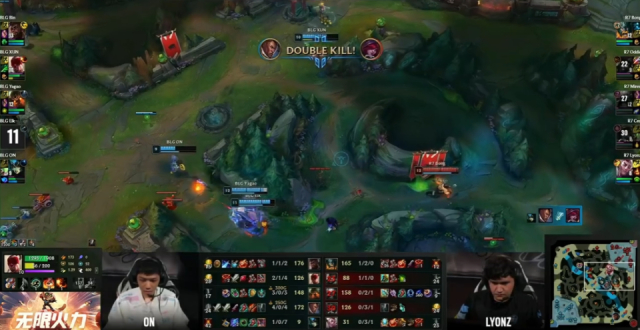 BLG首秀碾压R7！ELK一个人打了对面全队的伤害_腾讯新闻
