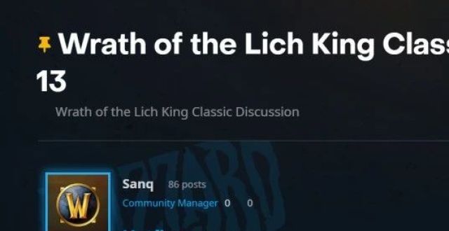 WLK怀旧服：终于修复了这个恼人的BUG！_腾讯新闻