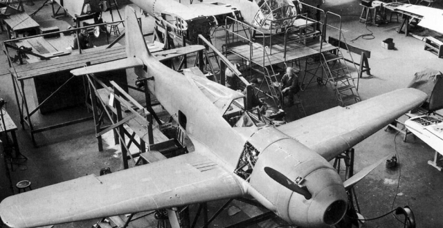 85年前 福克·沃尔夫Fw.190原型机首次试飞 二战最强战斗机竞争者_腾讯新闻