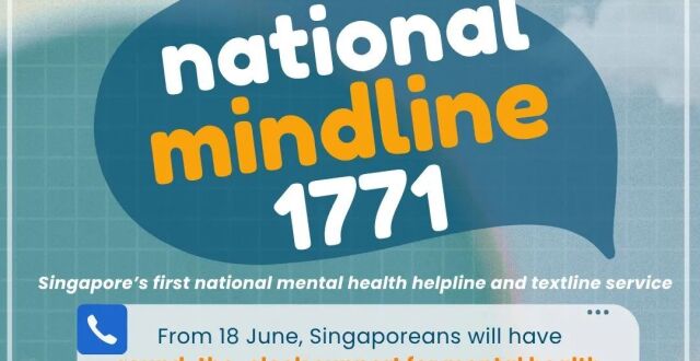 新加坡开通7*24心理健康热线_腾讯新闻