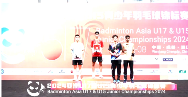 羽毛球亚少赛成都落幕，U17、U15国少队3金5银收官_腾讯新闻