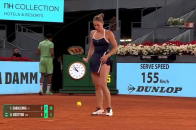 【原声】WTA1000马德里站1/4决赛：萨巴伦卡vs科斯秋克 第二盘_腾讯新闻