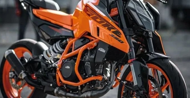 新款KTM Duke 390正式发布，应该叫399？？全新车架搭配新发动机，干就完了_腾讯新闻