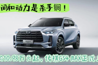 空间和动力是杀手锏！售价10.98万元起，传祺GS4 MAX正式上市_腾讯新闻