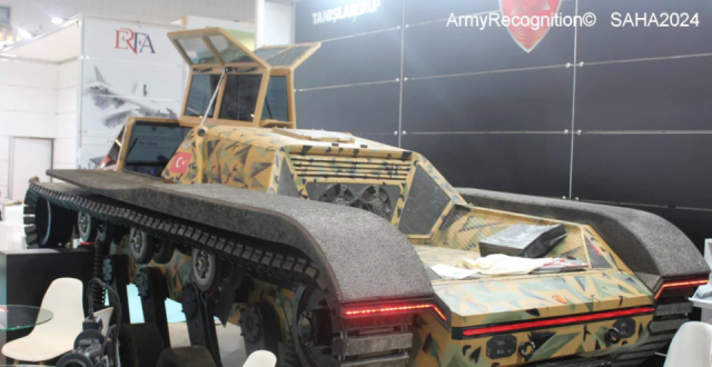 土耳其Ashen Savunma公司在 SAHA 2024 上推出M571全地形履带车原型_腾讯新闻