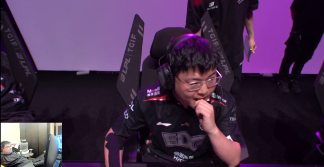 GODV解说LPL冒泡赛，看到Uzi啃手指绷不住了：他怎么也喜欢这样啊_腾讯新闻