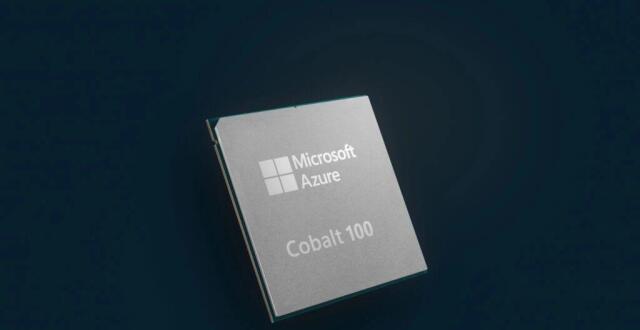 微软自研首个 64 位 Arm CPU Cobalt 100 商用_腾讯新闻