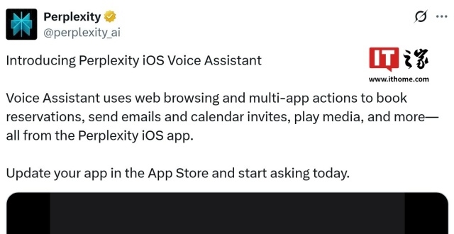 挑战第一方 Siri：Perplexity 在苹果 iOS 平台推出 AI 语音助手_腾讯新闻