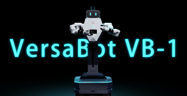 威迈尔类人形机器人 VersaBot 发布：臂展 2 米、360° 视觉避障_腾讯新闻