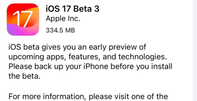 iOS17新版本推送只有334MB，升级内容有这些，你有发现新变化吗？_腾讯新闻