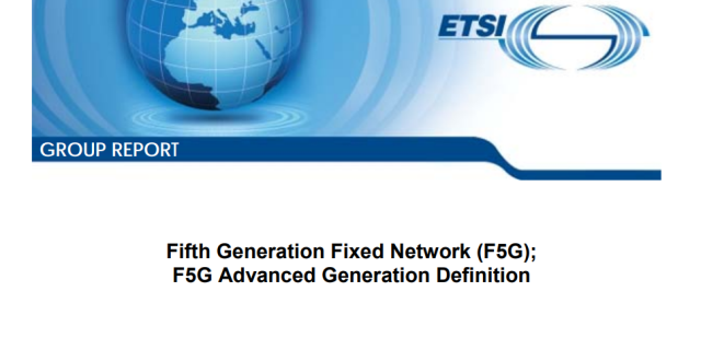 固定网络发展迎重要里程碑：F5G-A代际标准发布影响几何？_腾讯新闻