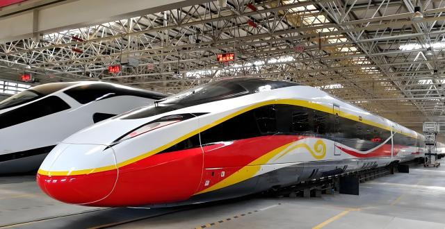 全球最快高铁，CR450动车组样车下线，有哪些技术亮点？_腾讯新闻