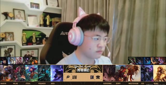 UZI率领GM两度团灭AIW，完成翻盘！网友：MLXG不会被禁赛吧？_腾讯新闻