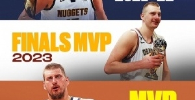 每年一个！约基奇过去四年分别拿下3个MVP和1一个FMVP_腾讯新闻