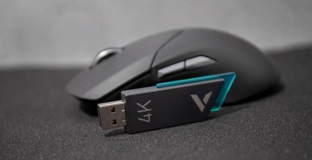 雷柏V2M 4K无线接收器评测，4KHz回报率带来超顺滑操作反馈_腾讯新闻