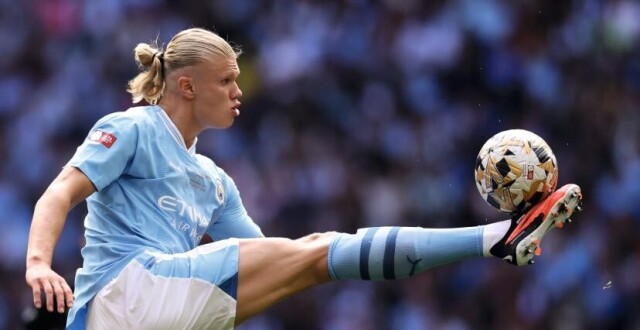 哈兰德：梅罗仍是出色的球员；我相信自己今年能拿金球奖_腾讯新闻