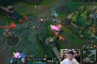 伤害爆炸，Uzi EZ一Q一个小朋友爆砍三杀，LOL大神精彩操作_腾讯新闻