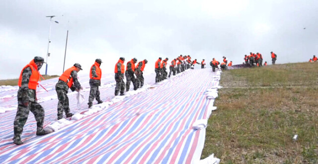 遇台风和极端暴雨，抢险救灾咋应对？山东模拟演练防汛防台风_腾讯新闻
