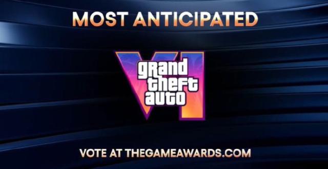 《GTA6》获得 TGA 2024 最受期待游戏奖_腾讯新闻
