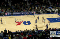 NBA常规赛：魔术vs76人丨边线球配合惊艳全场 雅布塞莱妙笔生花助马丁空接得手_腾讯新闻