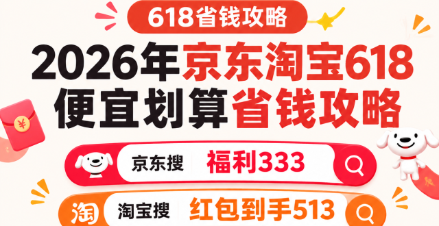 618活动又来了！2026年京东淘宝618活动从什么时候几号开始？618时间表、红包口令、满减规则、手机家电空调国补领取方法一览_腾讯新闻