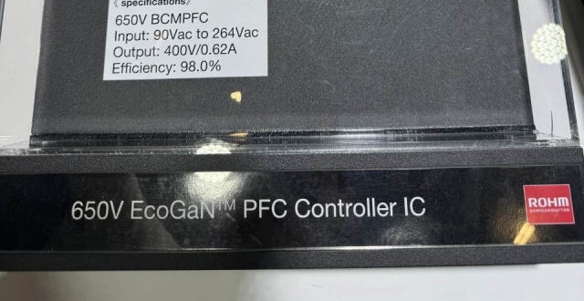 罗姆半导体亮相PCIM Asia 2024，发布650V EcoGaN PFC控制器IC_腾讯新闻