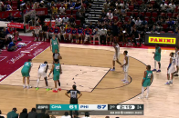 【回放】NBA夏季联赛：黄蜂vs76人第3节中文解说回放_腾讯新闻