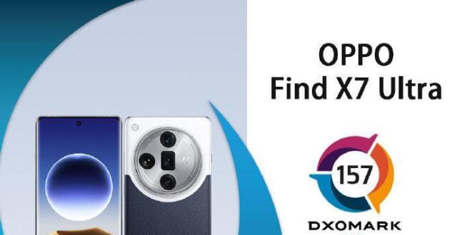 DXO公布OPPO Find X7 Ultra影像成绩：与Mate 60 Pro+并列第一_腾讯新闻