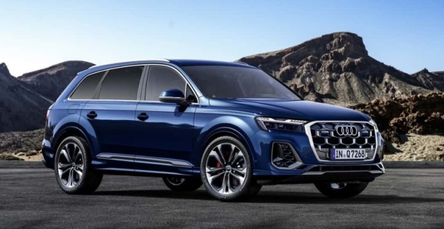 新款奥迪Q7家族官图正式发布 依旧基于MLB Evo平台打造_腾讯新闻