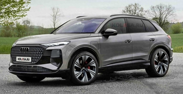 采用更为复杂前卫的设计语言，全新一代奥迪Q3实车图曝光_腾讯新闻