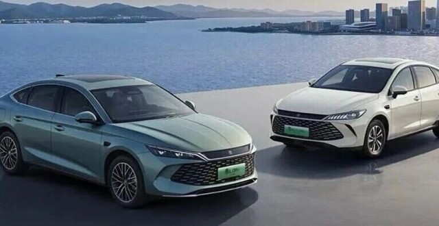 友商的天塌了，比亚迪秦PLUS DMi 210公里长续航版仅8.98万起_腾讯新闻