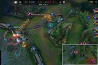 休伤我大哥！Keria烈娜塔闪现救Faker沙皇，S13淘汰赛精彩操作_腾讯新闻