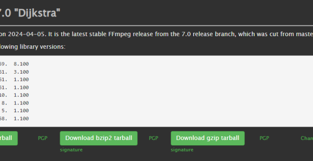 媒体播放器通用框架 FFmpeg 7.0 发布，带来原生 VVC 解码器_腾讯新闻