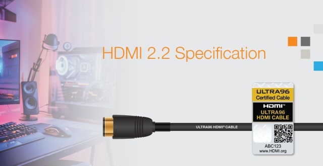 HDMI 2.2规格确认：96Gbps带宽、16K分辨率、新Ultra96认证线缆_腾讯新闻