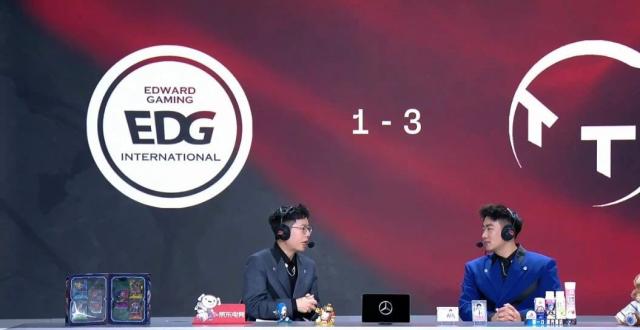 又是让一追三，TT四局击败EDG！网友：国电又没戏了！_腾讯新闻