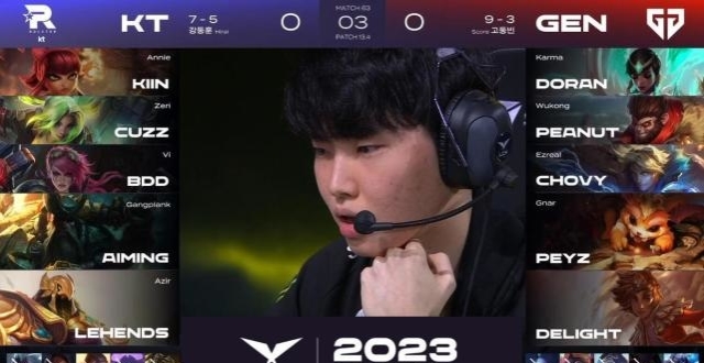 LCK春季赛：BDD七周年纪念二连POG完爆Chovy KT力克GEN_腾讯新闻