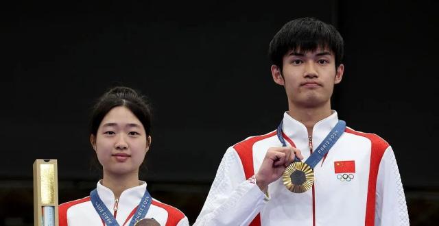 又是射击，中国拿下巴黎奥运首金_腾讯新闻